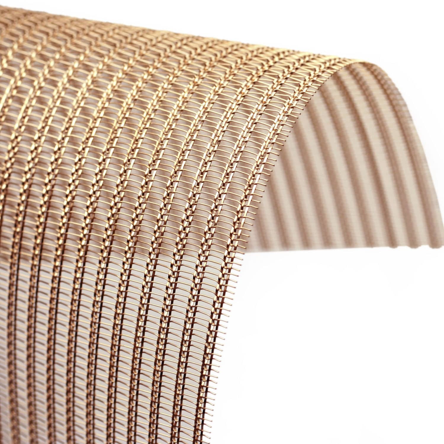 Bronze wire mesh - SHINE - MeshArt Dorstener Drahtwerke - for interior ...