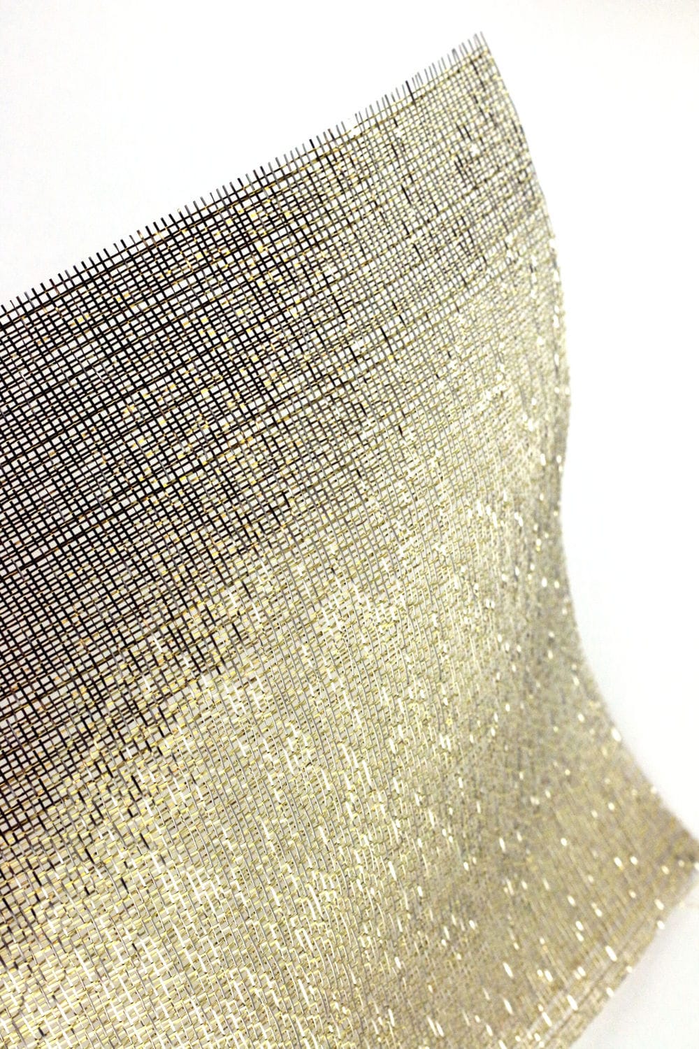 Brass wire mesh - BLAZE - MeshArt Dorstener Drahtwerke - stainless ...