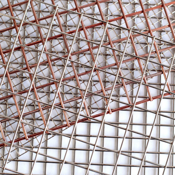 Stainless steel welded wire mesh - GRID - MeshArt Dorstener Drahtwerke