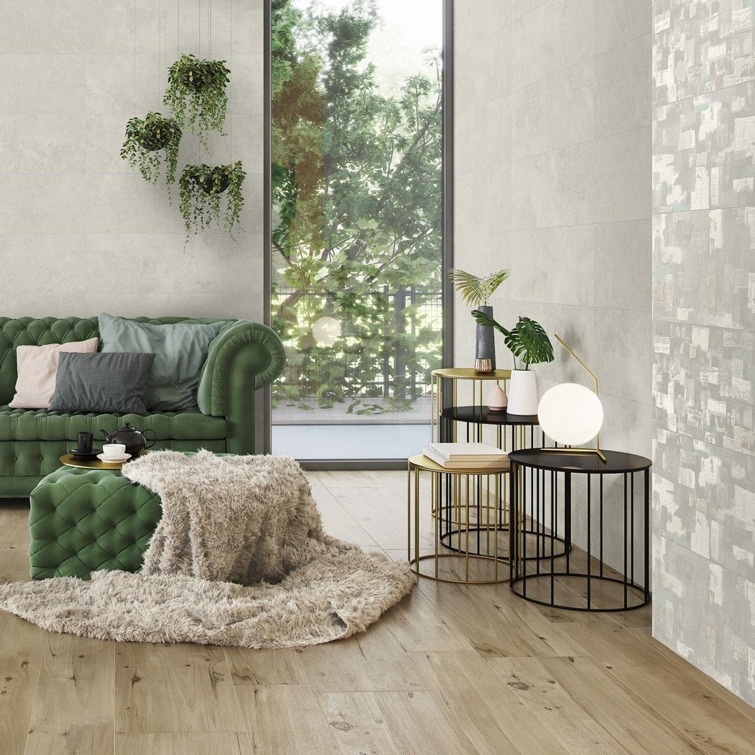 Porcelain stoneware tile - BARRICA - Azteca - indoor / bathroom ...