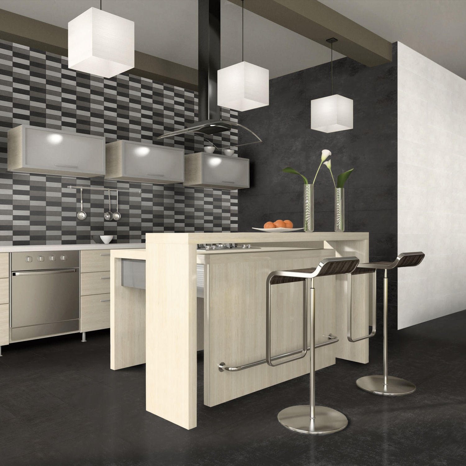 Porcelain stoneware tile - TUCSON - Azulev - polished / indoor / wall