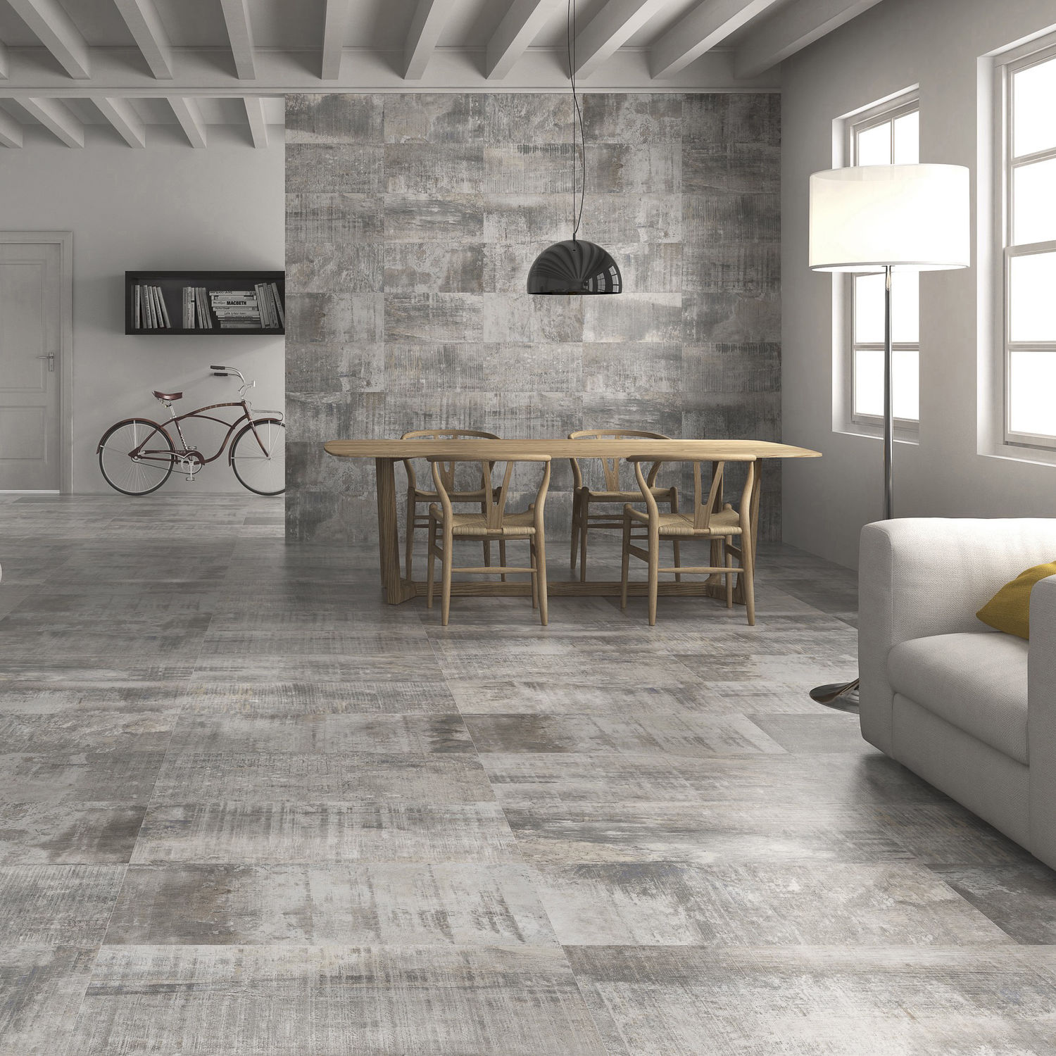 Porcelain stoneware tile - ATTICO - Azulev - matte / indoor / wall