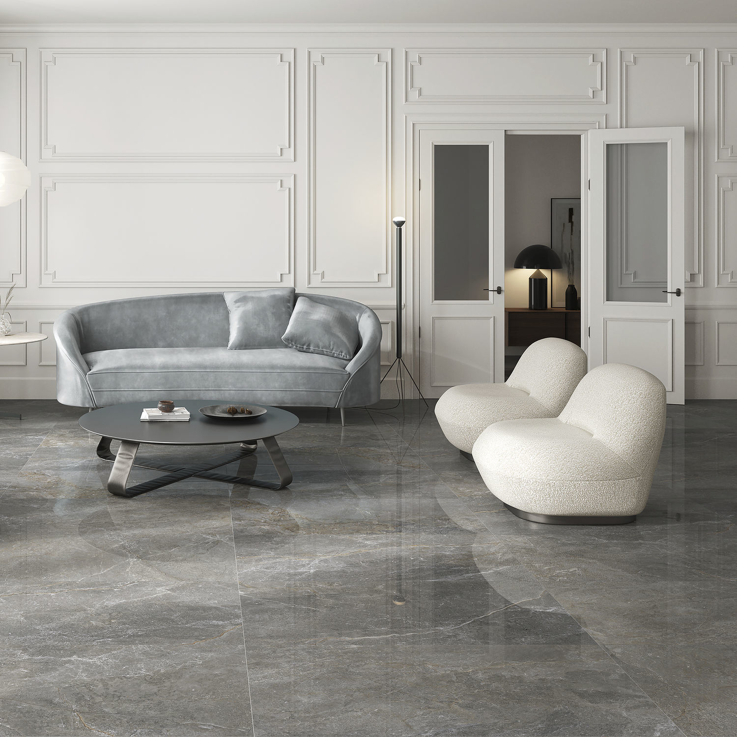Porcelain stoneware tile - FIOR DI BOSCO - Azuvi - matte / polished ...