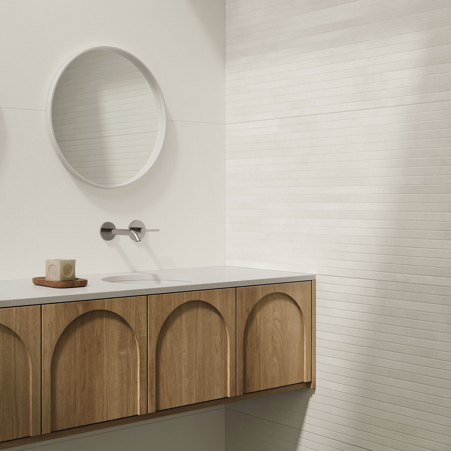 Ceramic tile - FROST - Azuvi - matte / indoor / bathroom