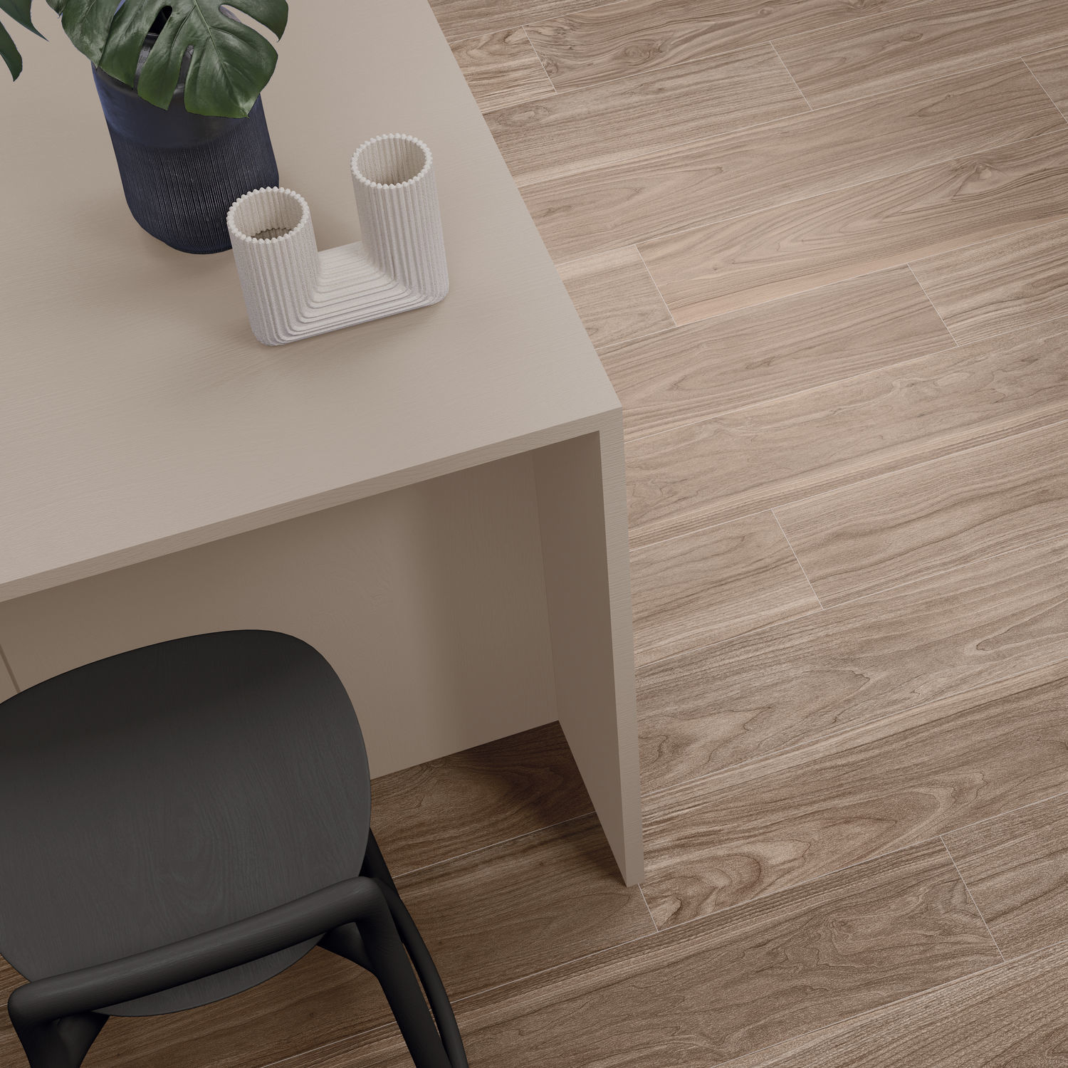 Porcelain stoneware tile - NOCE - Azuvi - matte / indoor / living room