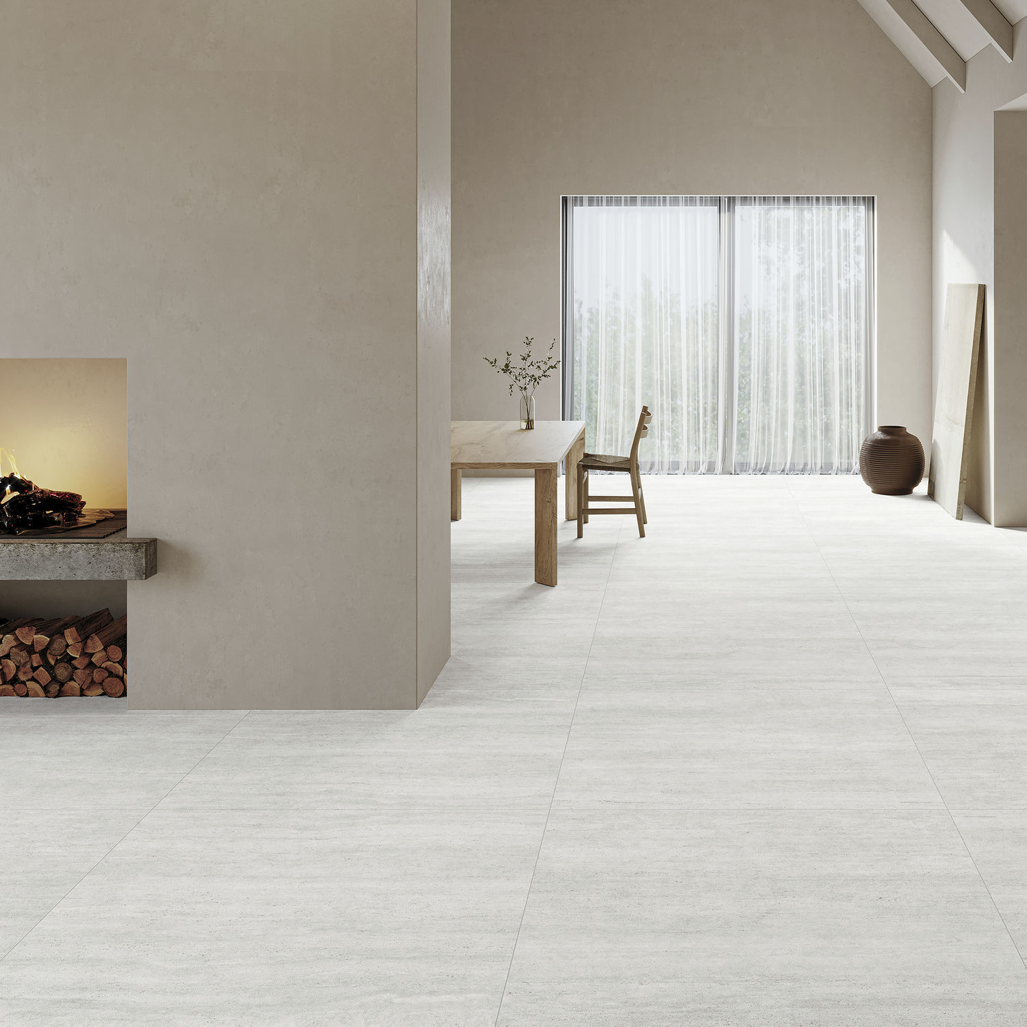 Porcelain stoneware tile - NAVONA - Azuvi - matte / indoor / living room