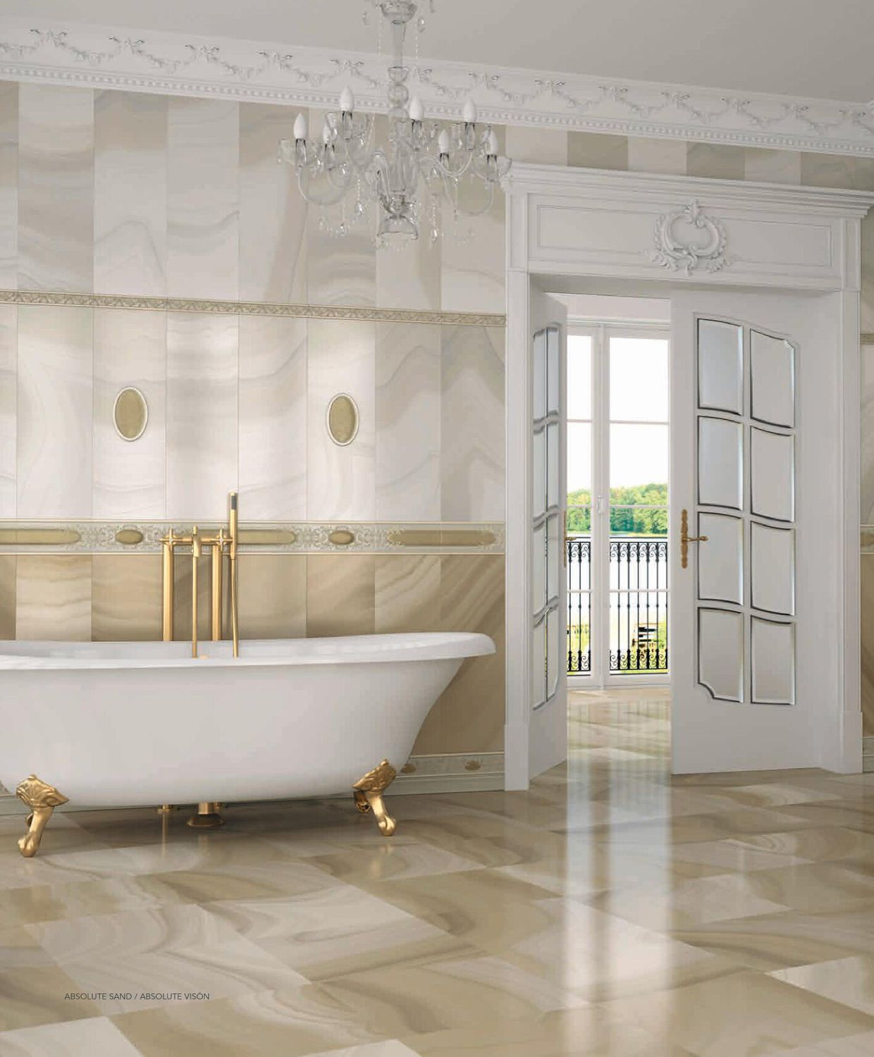 Ceramic tile - ABSOLUTE - Ceracasa Ceramica - high-gloss / embossed ...