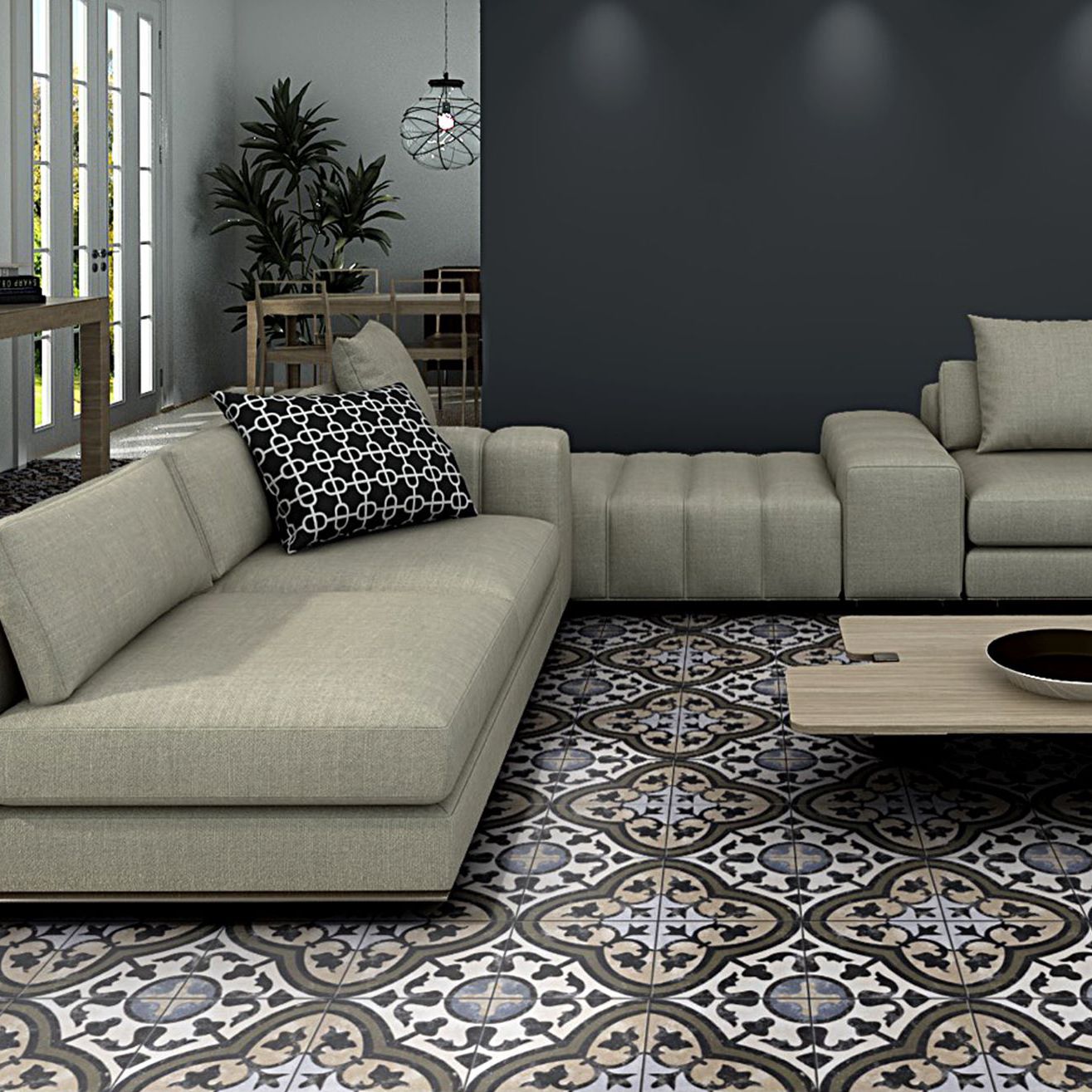 Indoor tile - EVOQUE - Codicer - floor / porcelain stoneware ...