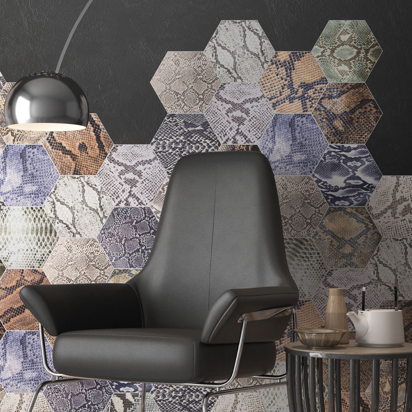 Porcelain stoneware tile - REPTILE - Codicer - indoor / floor / frost ...