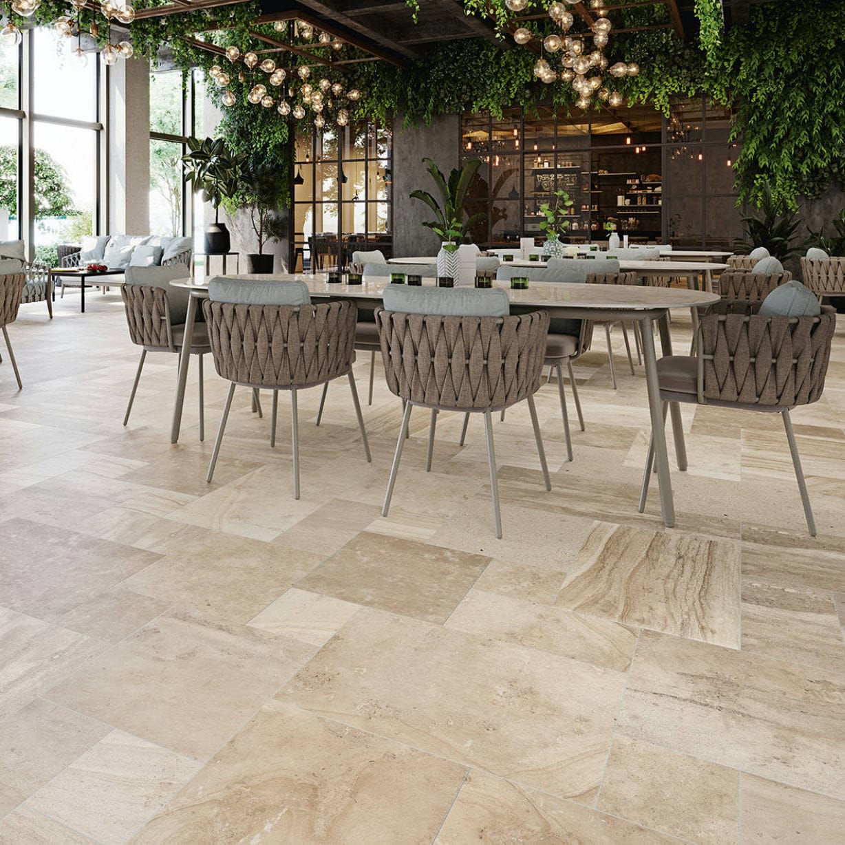Porcelain stoneware tile - CLUNY - Codicer - matte / indoor / outdoor