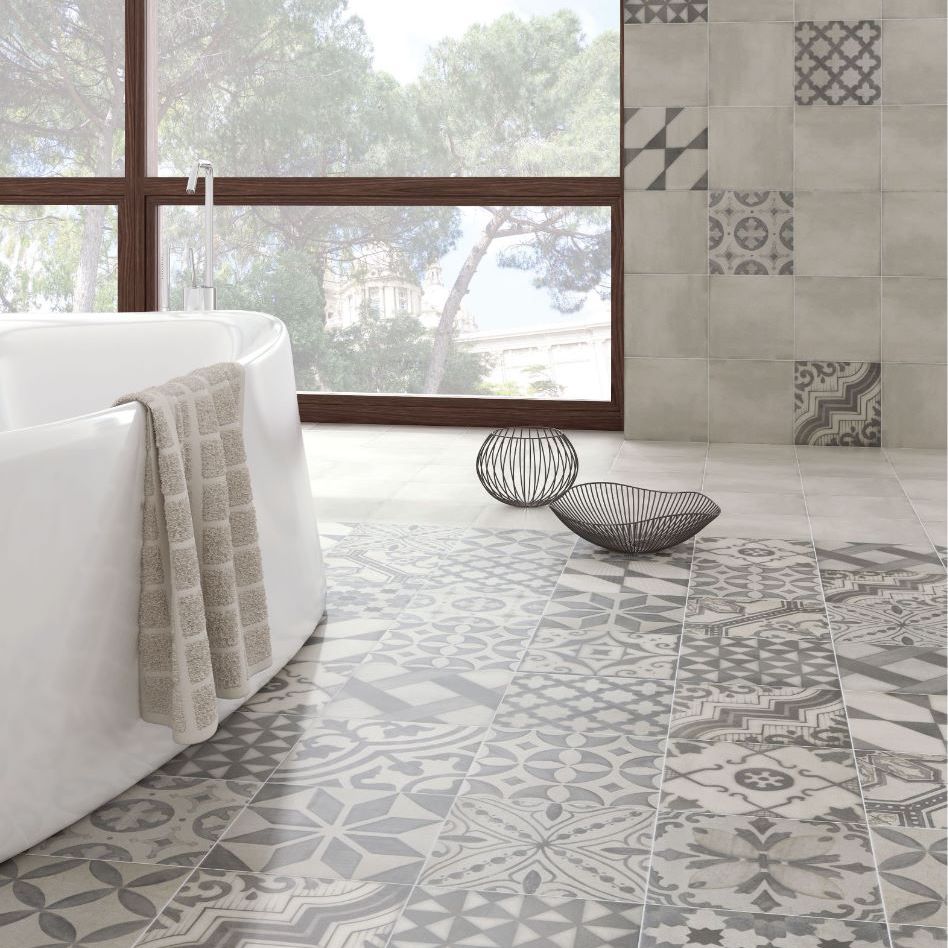 Porcelain stoneware tile - 1920 - Codicer - satin / indoor / floor