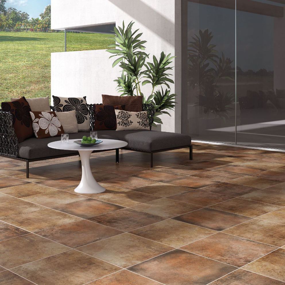 Porcelain stoneware tile - ABADIA OLD - Codicer - satin / indoor / floor