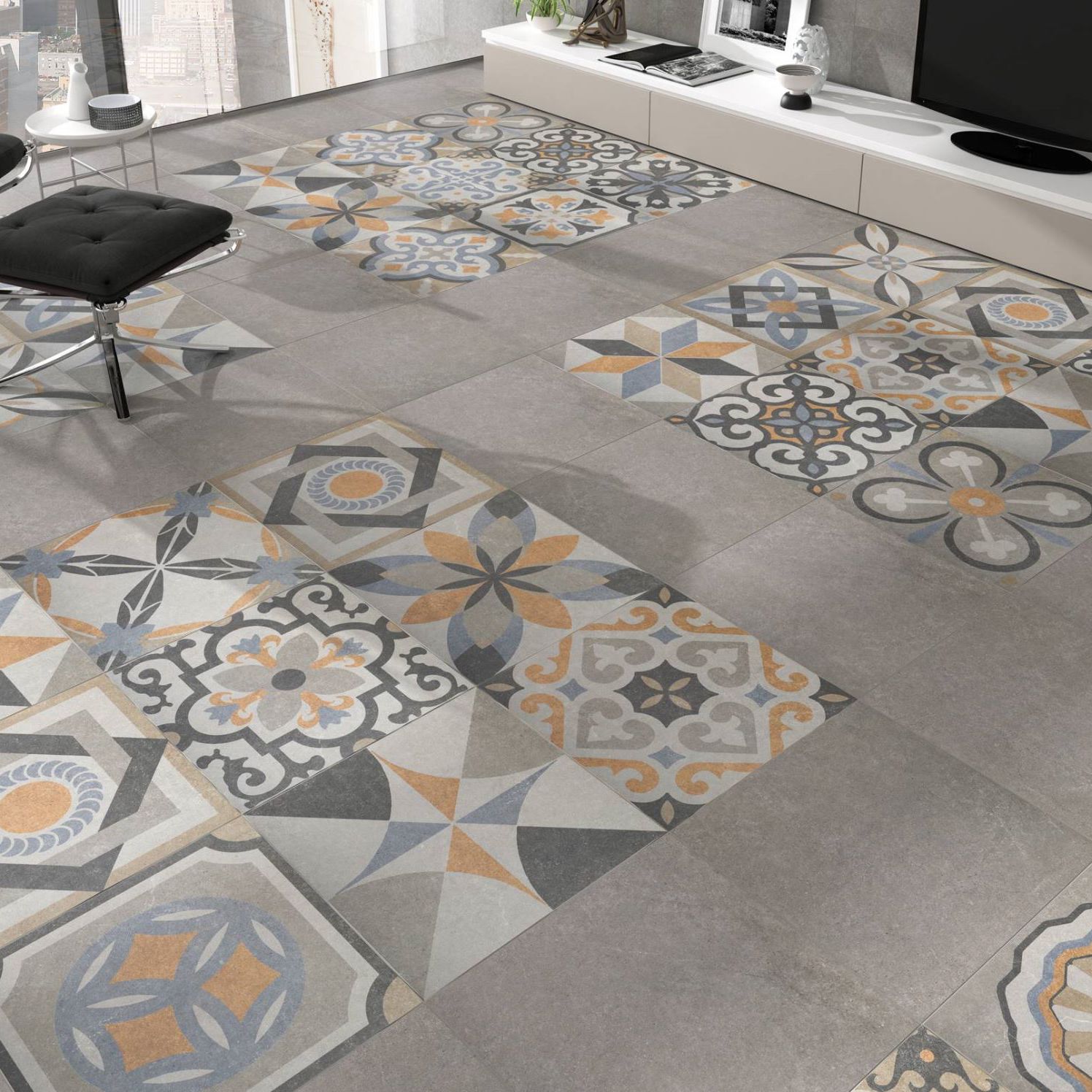 Porcelain stoneware tile - TRAFFIC - Codicer - matte / indoor / floor