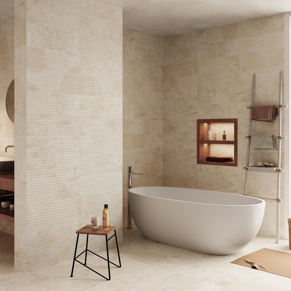 Ceramic tile - FRESCO - El barco - matte / grooved / indoor