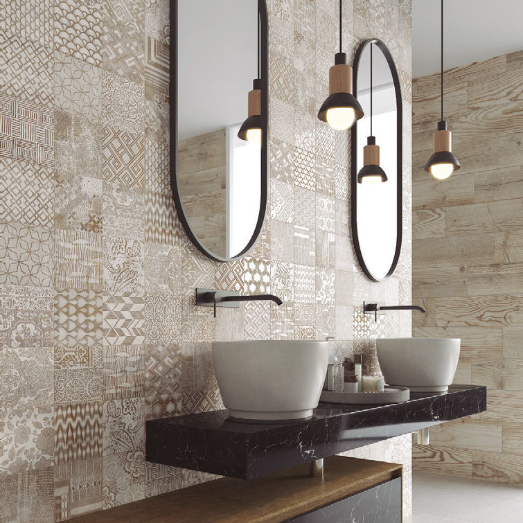 Porcelain tile - PANDORA - GAYAFORES - matte / high-gloss / pearly finish