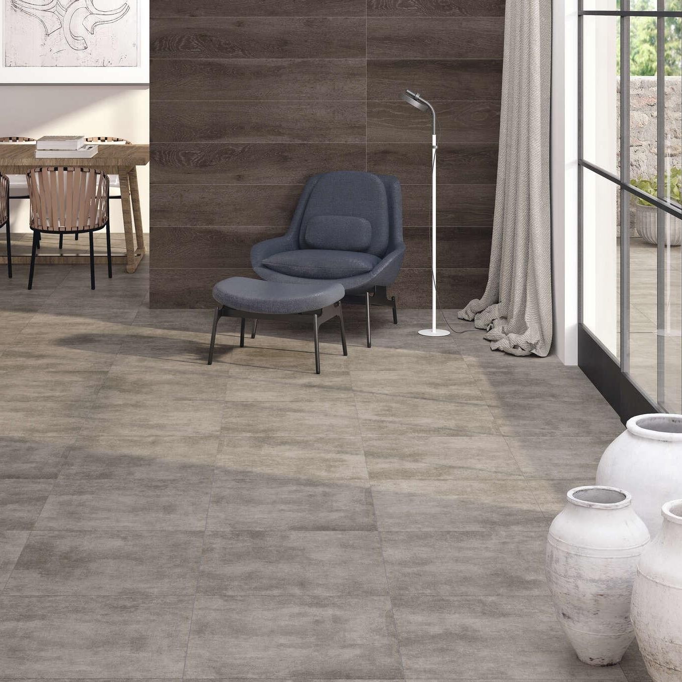 Porcelain stoneware tile - CORTALS - Grupo Halcón - matte / pearly ...