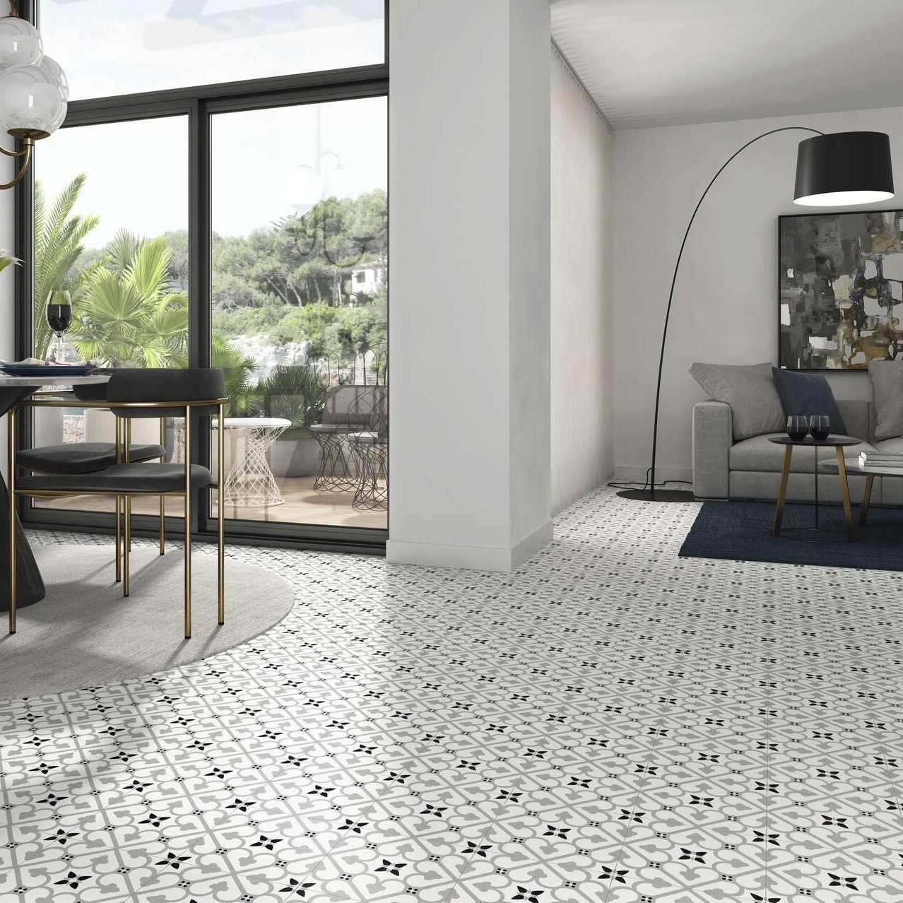 Ceramic tile - BRIGHTON - Grupo Halcón - matte / indoor / living room