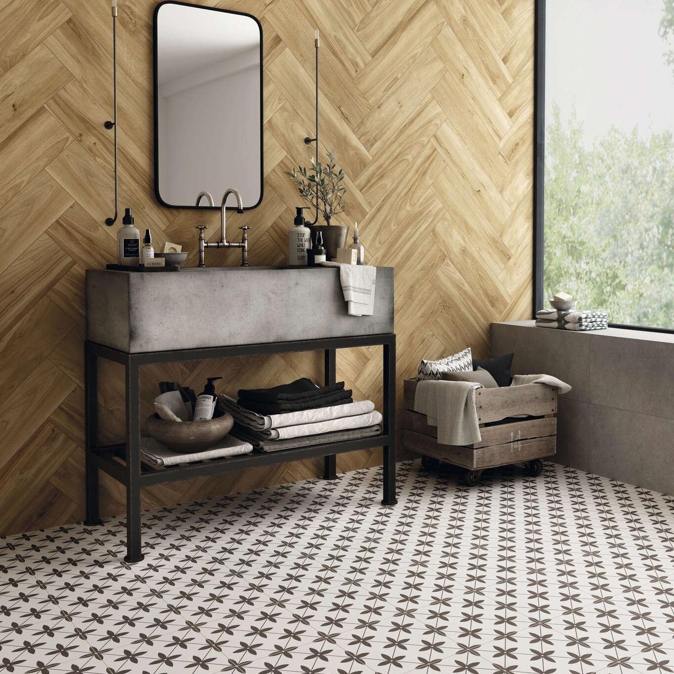 Porcelain stoneware tile - DURHAM - Grupo Halcón - matte / indoor ...