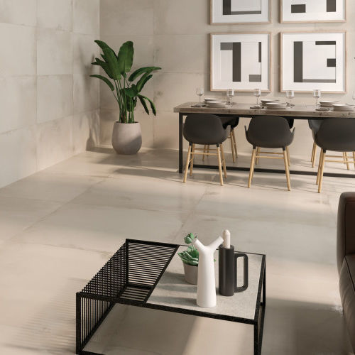Porcelain stoneware tile - MATERIUM - Grupo Halcón - matte / embossed ...