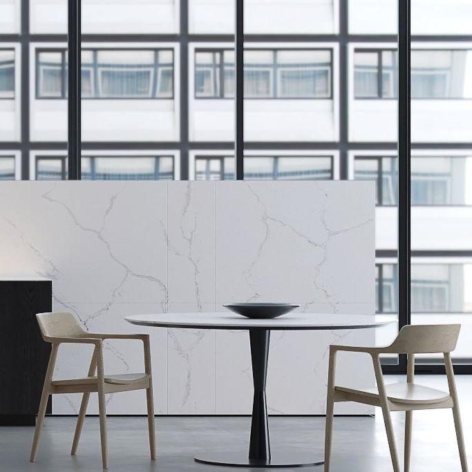 Quartz composite countertop - UNIQUE STATUARIOTM - COMPAC The Surfaces ...