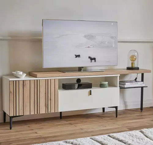 Contemporary TV cabinet - TOPAZE - Meubles Célio - with drawers / with ...