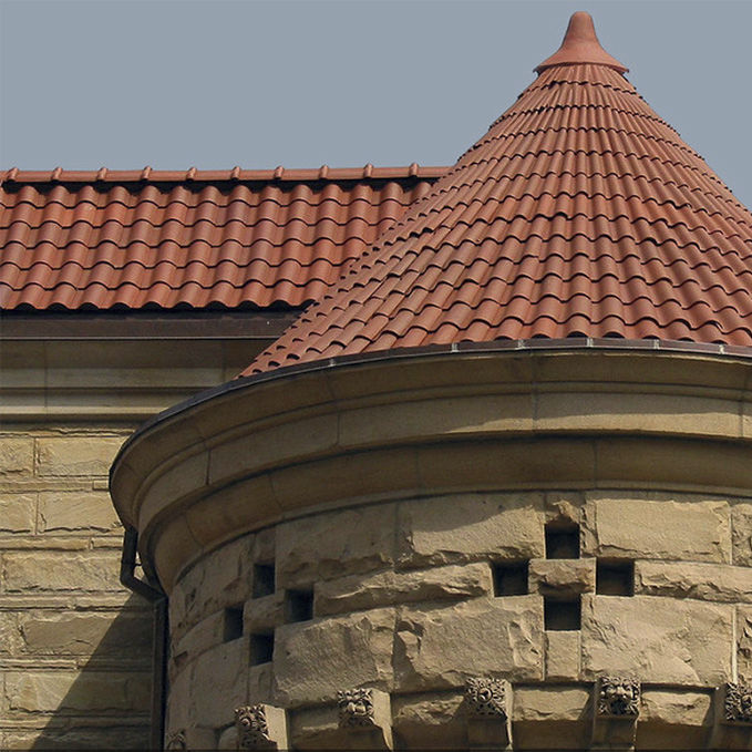 Pan roof tile - GRADUATED - LUDOWICI - clay