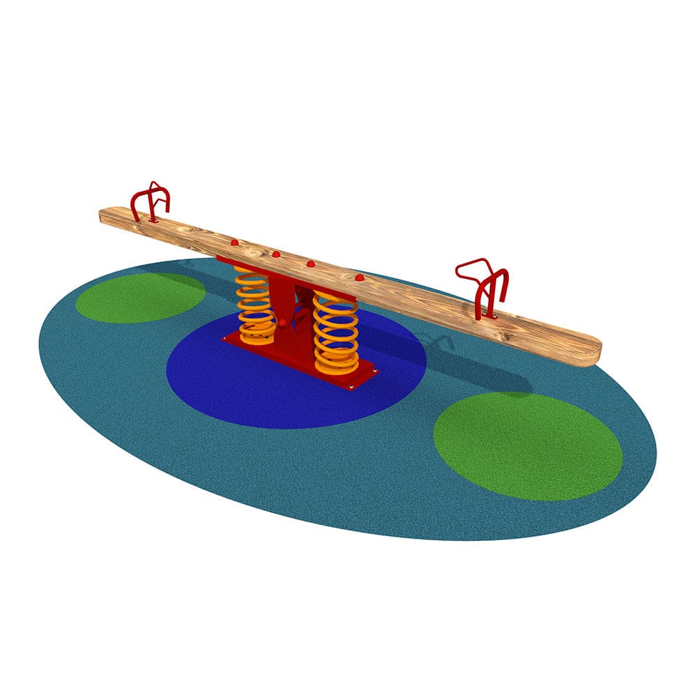 Galvanised steel spring rocker - TOBIA - Dimo Group Srl - 2-person ...