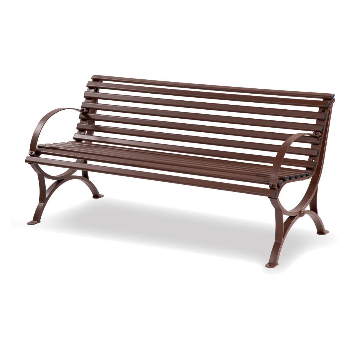 Traditional public bench - MILLENIA - Dimo Group Srl - galvanised steel ...