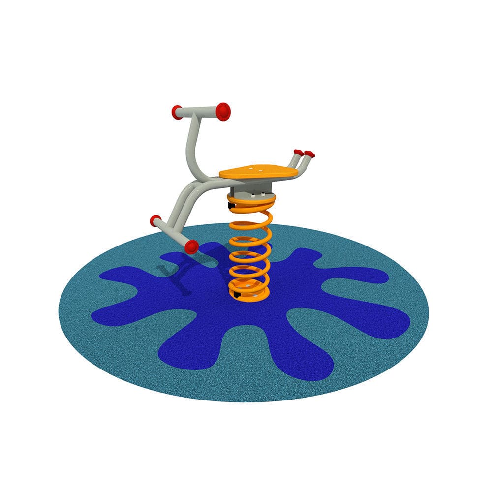 Galvanised steel spring rocker - STAR - Dimo Group Srl - polyethylene ...