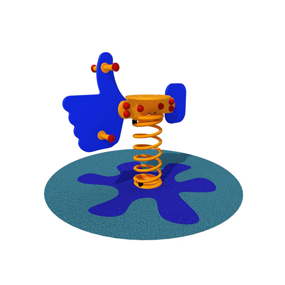 Polyethylene spring rocker - LIKE - Dimo Group Srl - galvanised steel ...