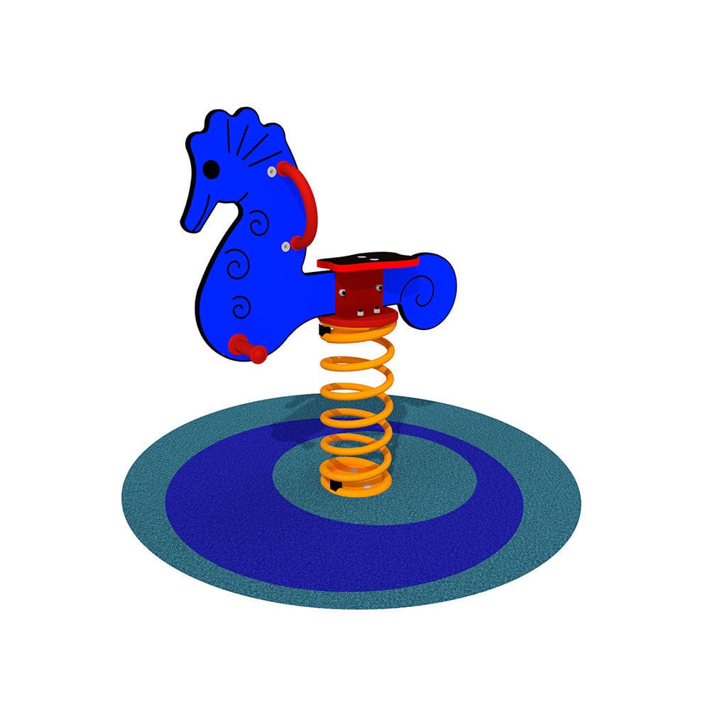 Steel spring rocker - Seahorse - Dimo Group Srl - zinc-plated steel ...