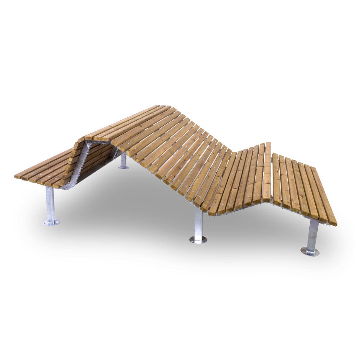 Contemporary public bench - COMFORT - Dimo Group Srl - pine ...