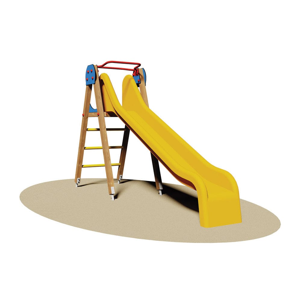 Upright slide - ELVIS - Dimo Group Srl - for playground / wooden ...