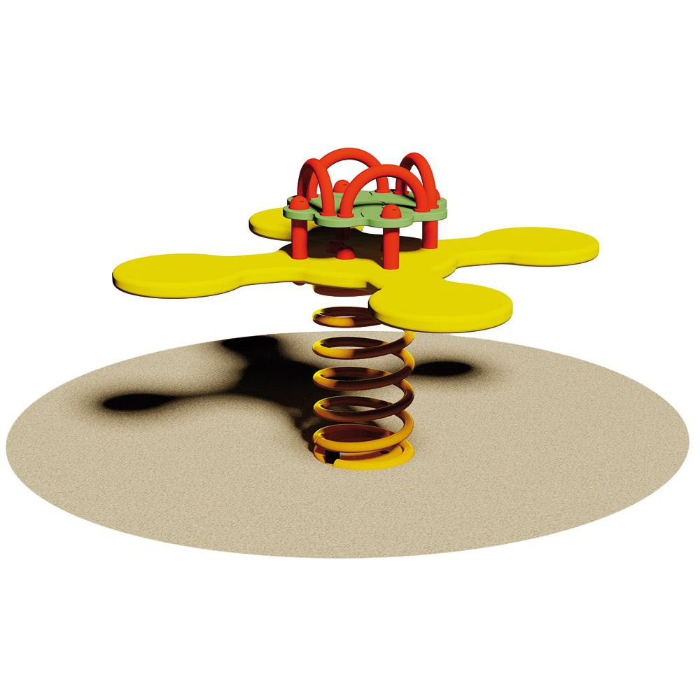 Galvanised steel spring rocker - PRIMROSE - Dimo Group Srl - plywood ...