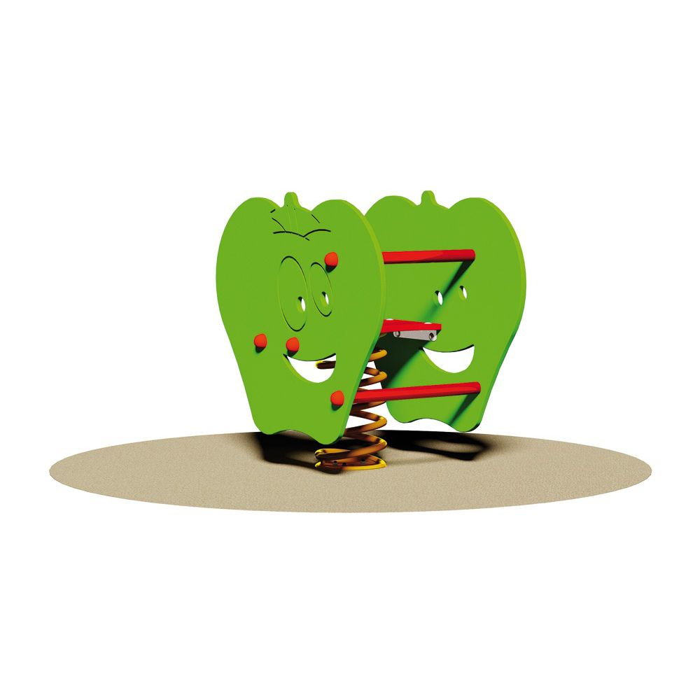 Galvanised steel spring rocker - APPLE - Dimo Group Srl - polyethylene ...