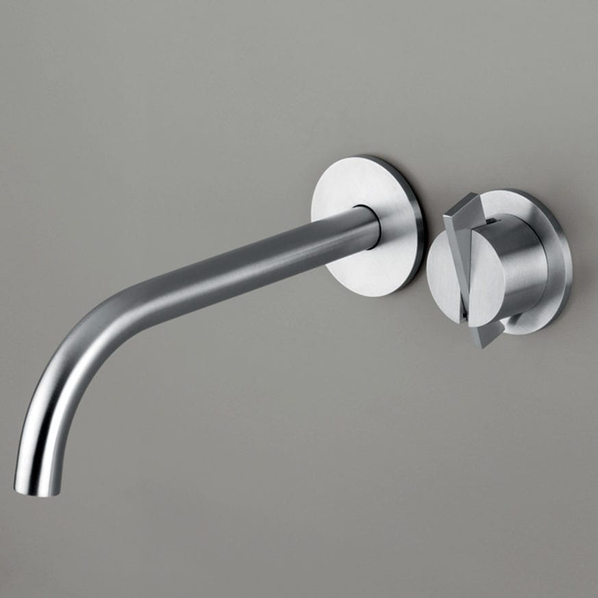 Washbasin mixer tap - PB SET01 - COCOON - wall-mounted / stainless ...