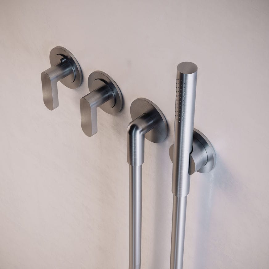 Wall-mounted shower set - JP SET23THERM - COCOON - contemporary / with ...