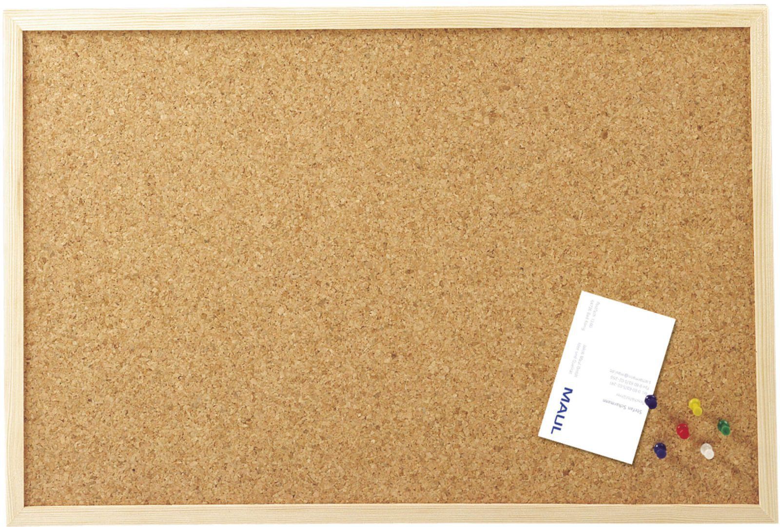 Pin board - 2704070 - MAUL - wall-mounted / wooden / cork