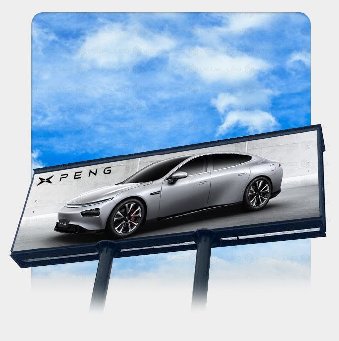 Wall-mounted advertising panel - VISUAL LED SYSTEMS SL - LED