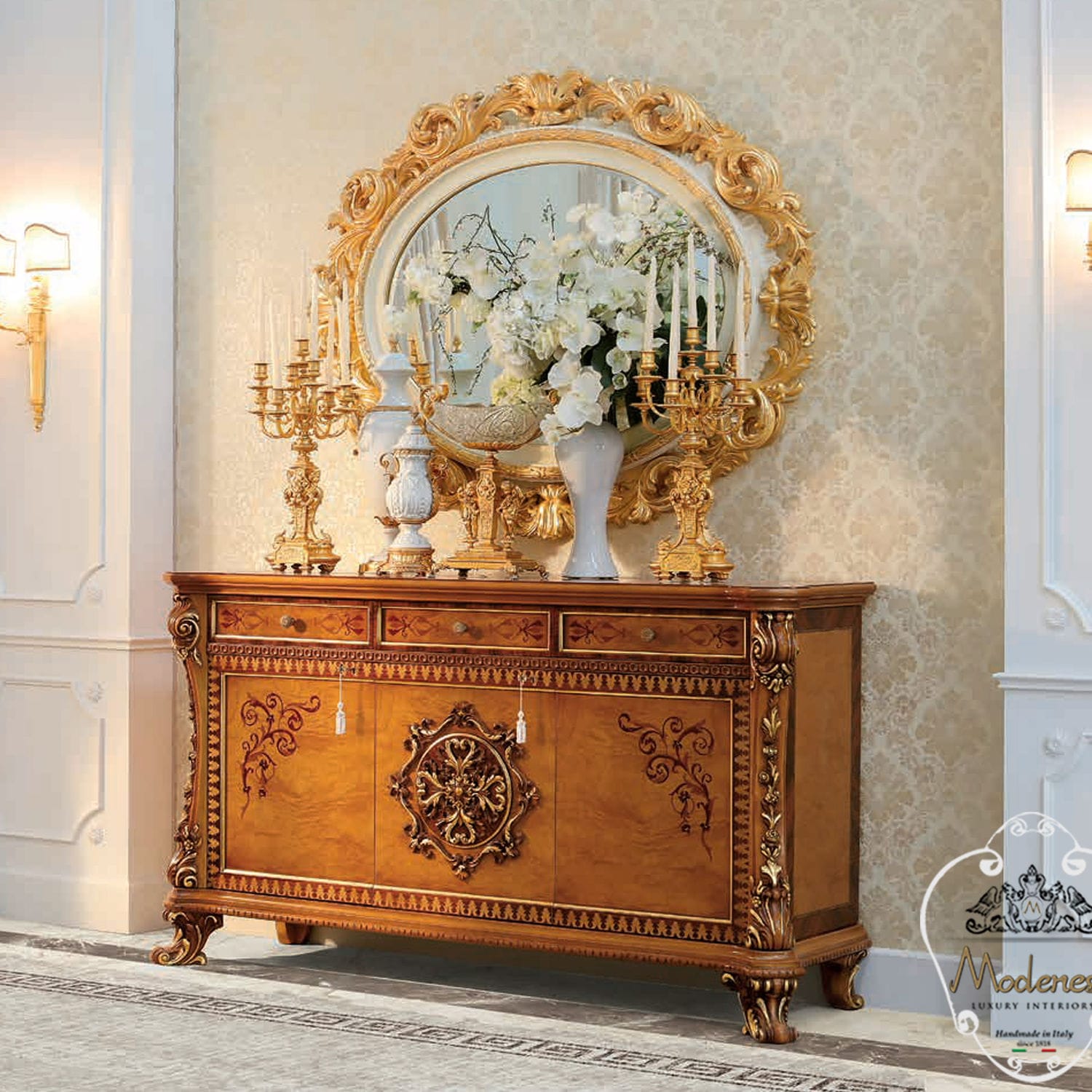 Classic sideboard - 14124 - Modenese Luxury Interiors - solid wood ...