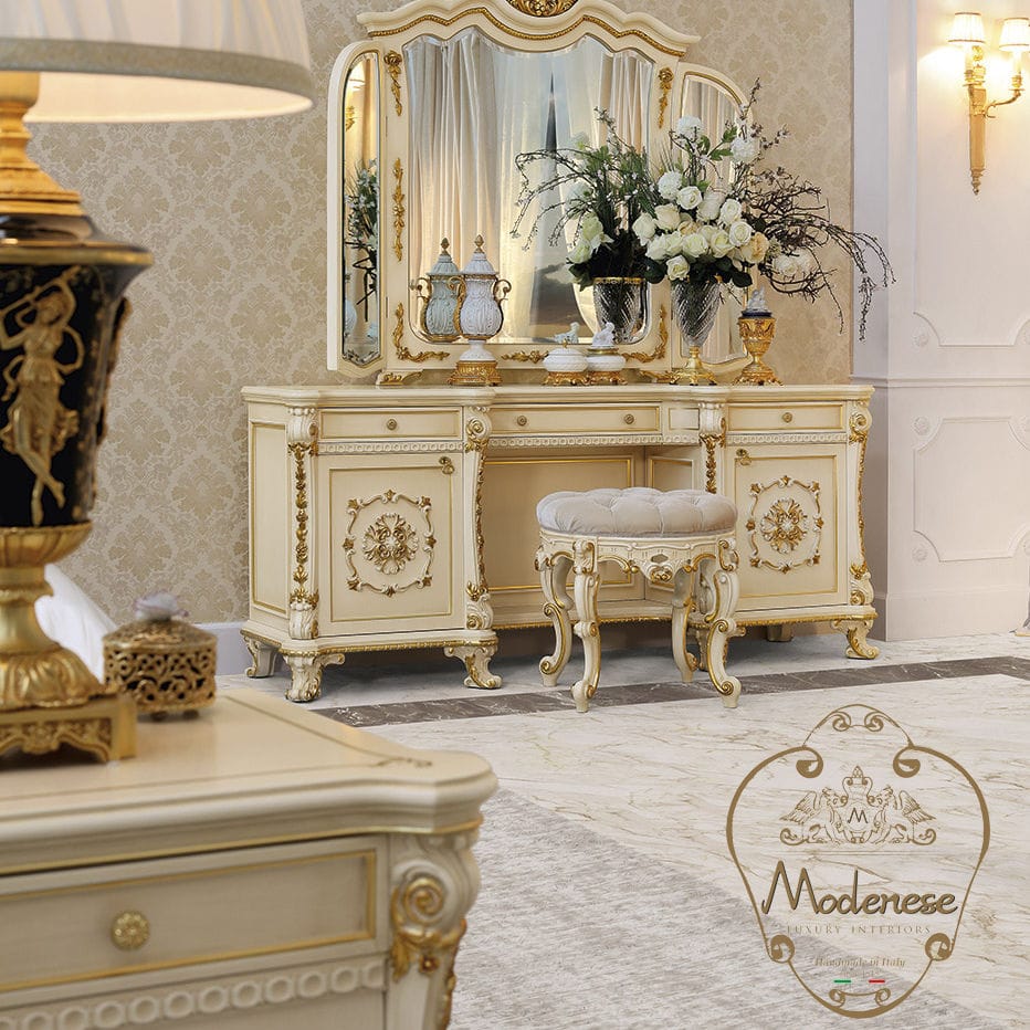 Classic dressing table - 14221 - Modenese Luxury Interiors - solid wood ...