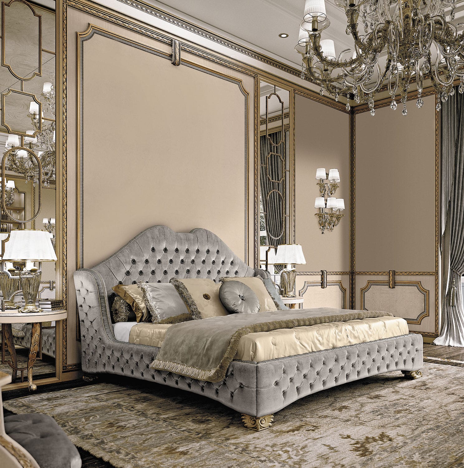 Double bed - 16205 - Modenese Luxury Interiors - contemporary ...