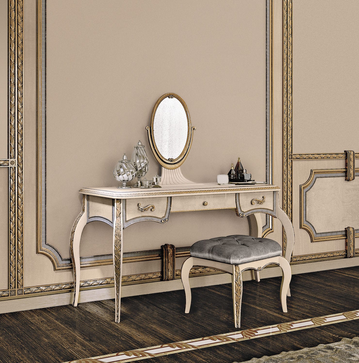 Contemporary dressing table - 16207 - Modenese Luxury Interiors ...