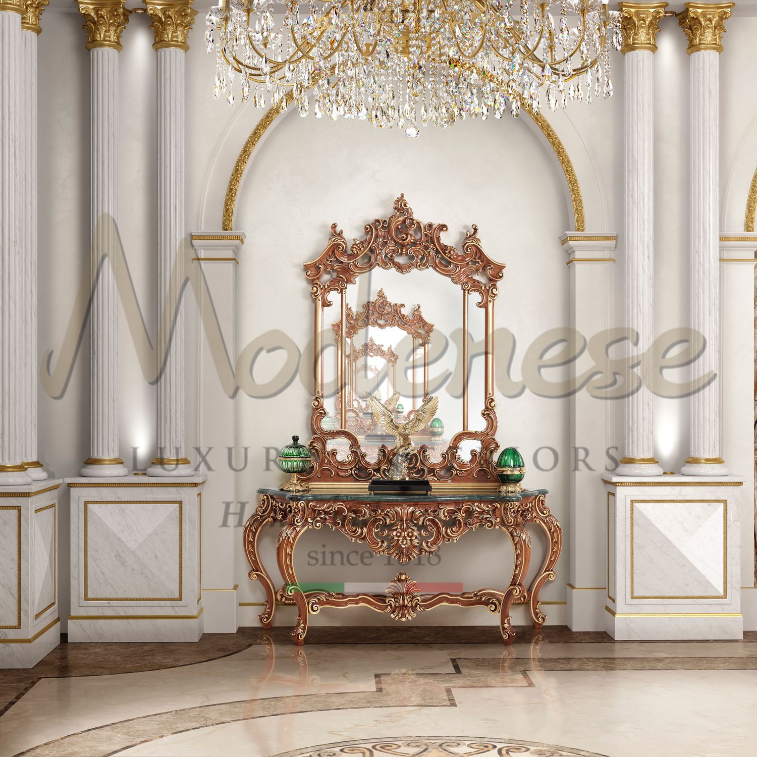 Traditional sideboard table - 15813 - Modenese Luxury Interiors ...