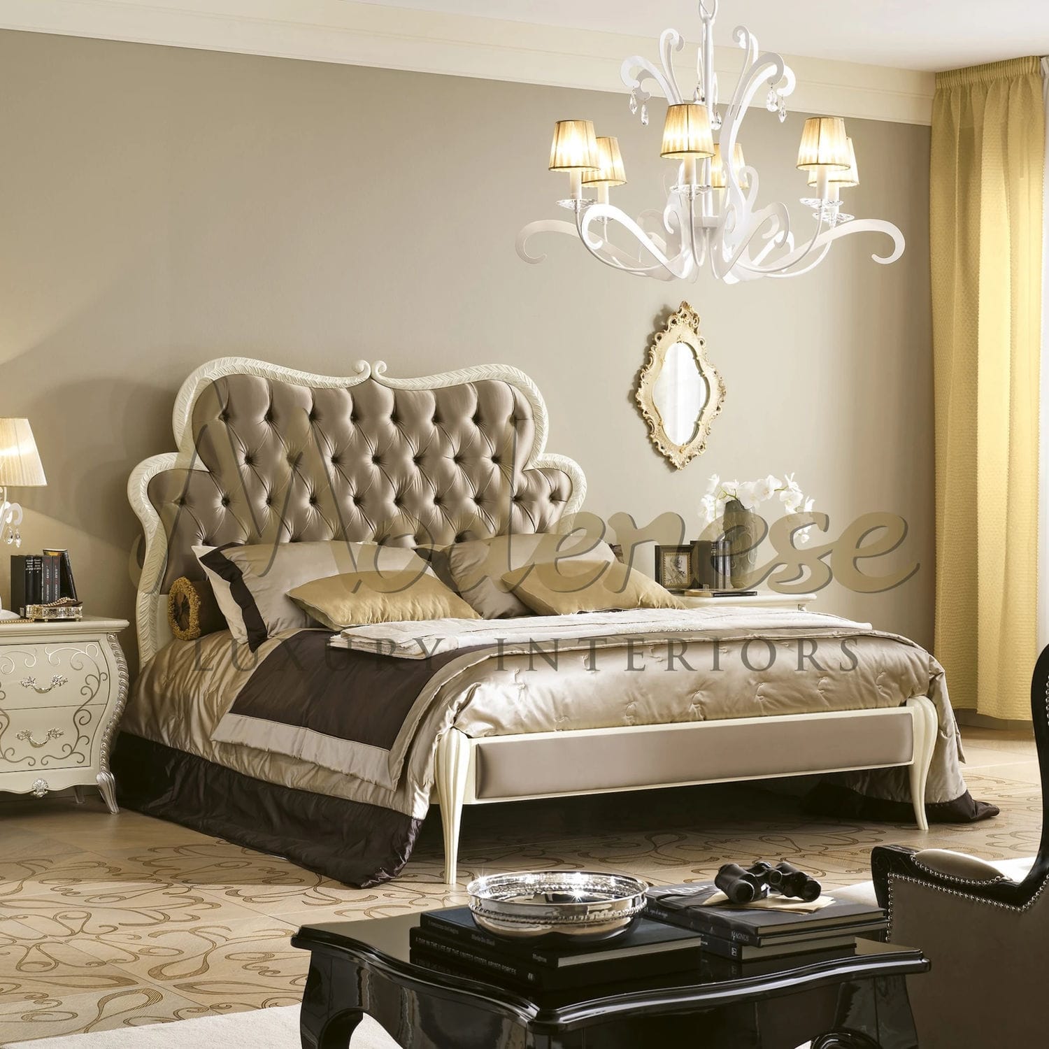 Queen size bed - 21217 - Modenese Luxury Interiors - contemporary ...
