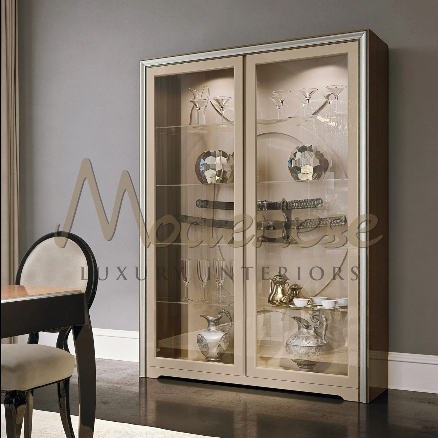 Contemporary display cabinet - 21108 - Modenese Luxury Interiors ...