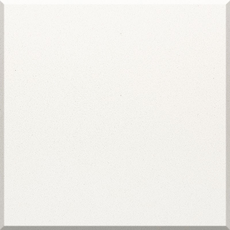 Quartz stone slab - 1663 Bianco Classico - OKITE - for kitchen / white