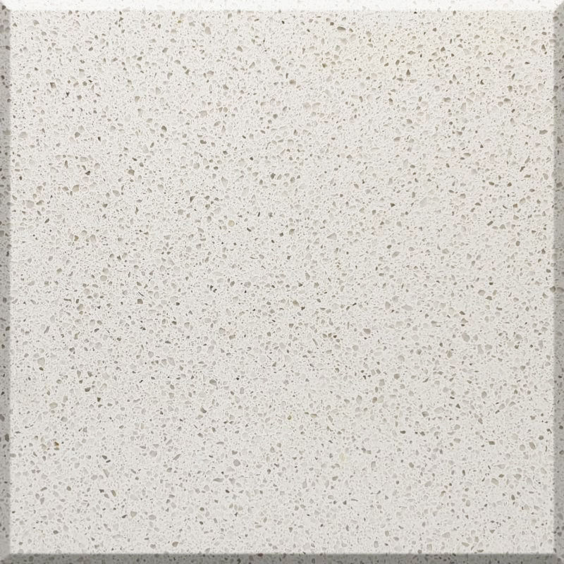 Quartz stone slab - 1705 Easy White - OKITE - for kitchen / white