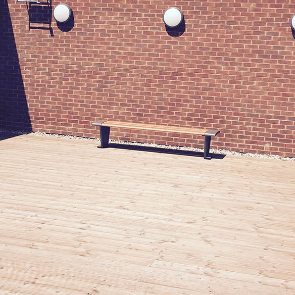 Modified wood decking - STANDARD - Marley - wood look / commercial ...