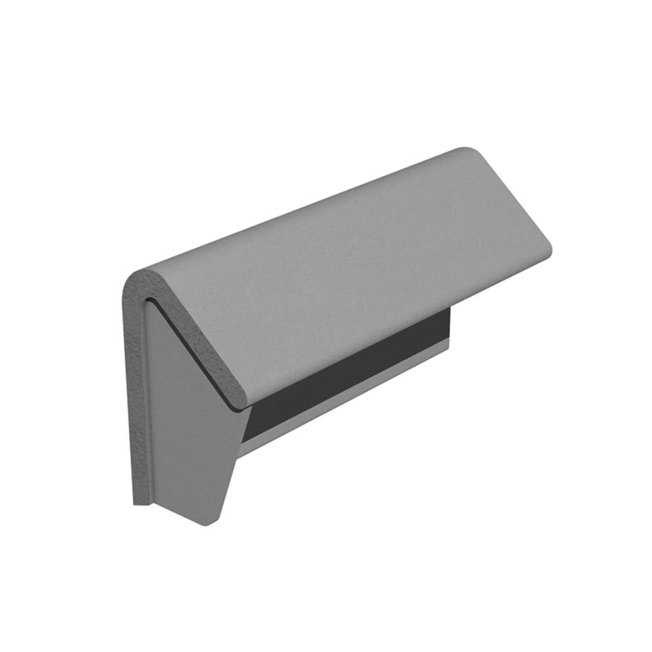 Roof ridge tile - MODERN MONO STOP END - Marley - concrete / slate look